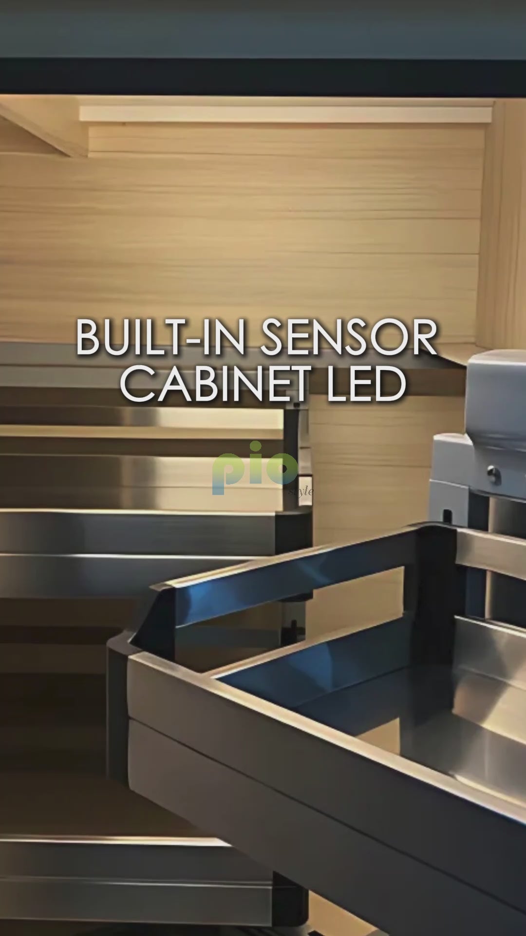 LD1017 Built-In Sensor Cabinet LED – Pio Style