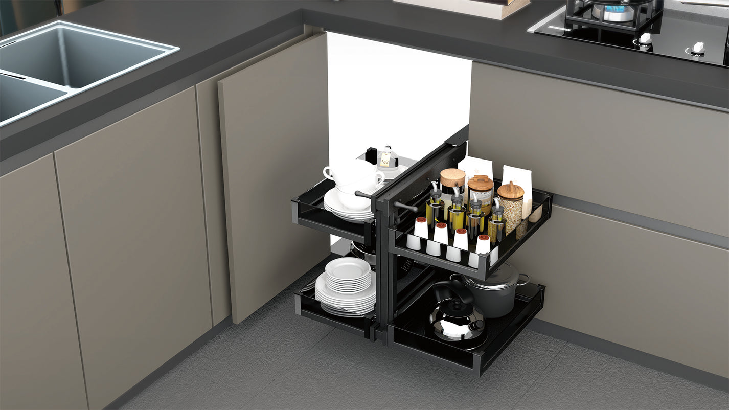 FD8005 Kitchen Cabinet Corner Storage Drawer – Pio Style