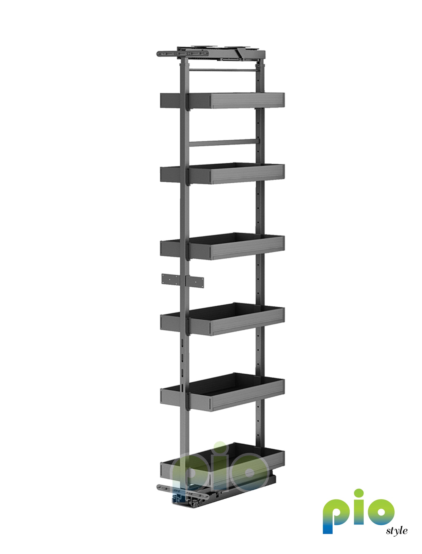 FD1010 6 Tier Tall Unit Pull Out Basket – Pio Style