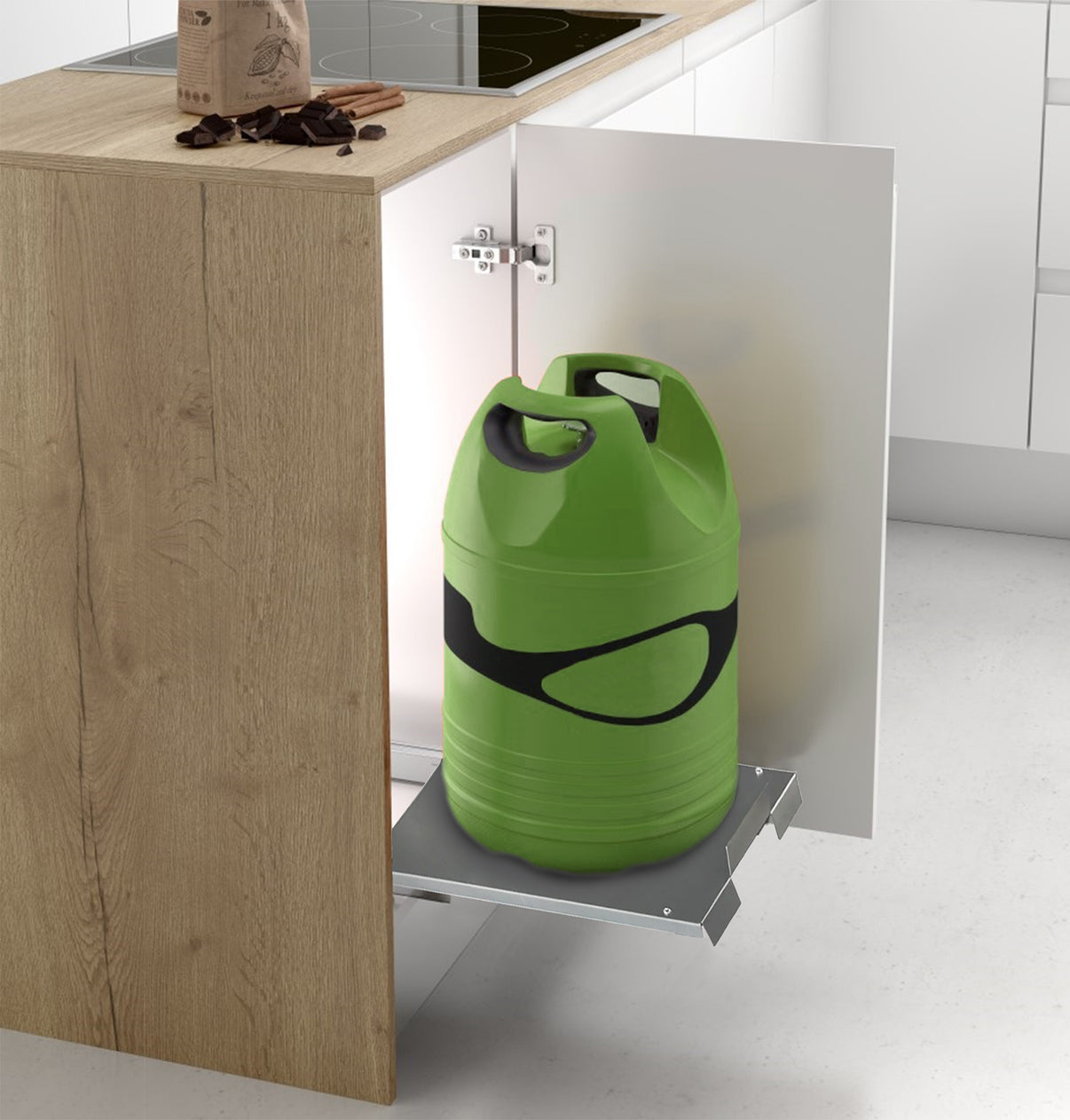 FD1017 Gas Cylinder Pull-Out Tray – Pio Style