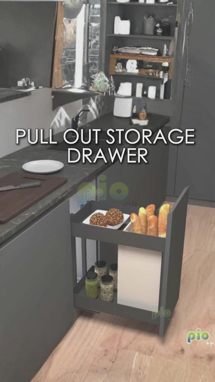 FD1106 Pull Out Storage Drawer – Pio Style