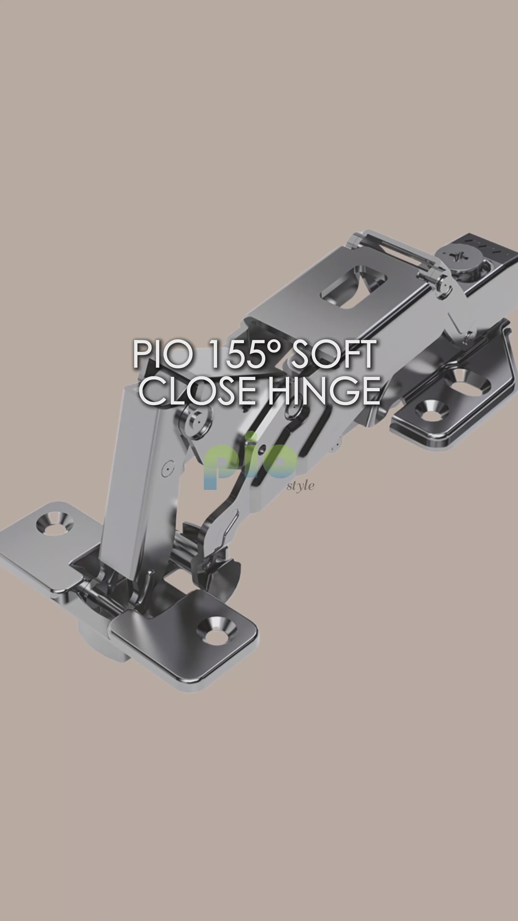 MH3065 PIO 155° Soft Closing Clip-On Hinge – Pio Style