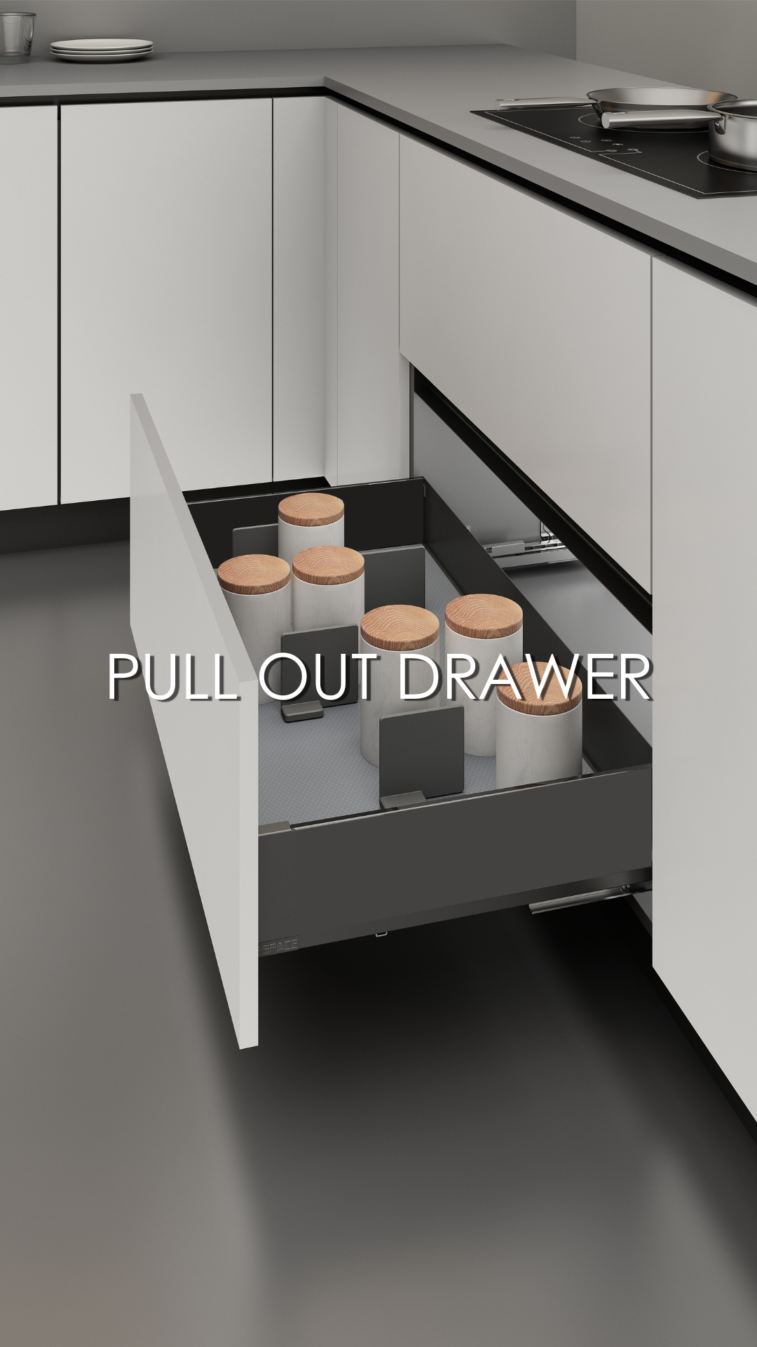 FD1001 Pull Out Drawer – Pio Style