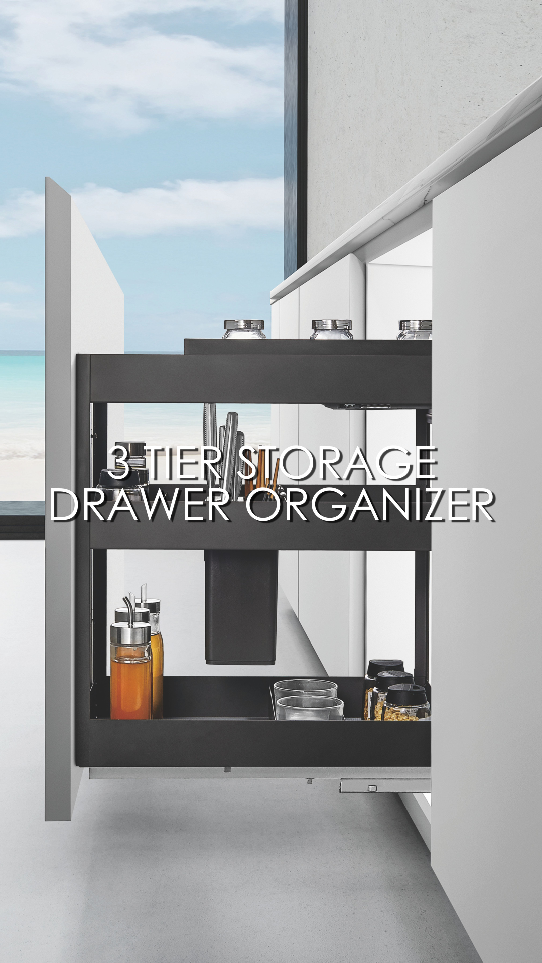FD1013 3 Tier Drawer Storage Organizer – Pio Style