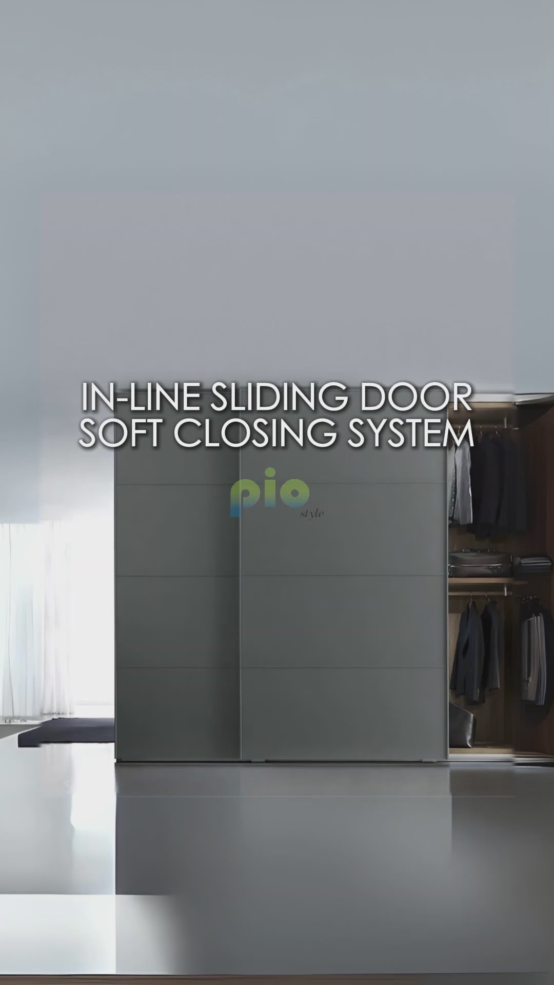 TR6120 In-Line Sliding Door Soft Closing System – Pio Style