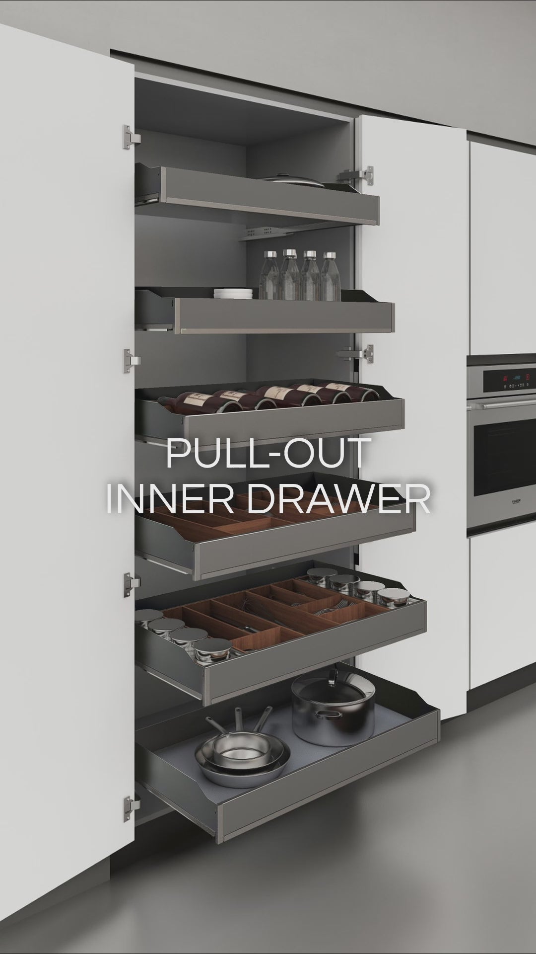 FD1000 Pull Out Inner Drawer – Pio Style