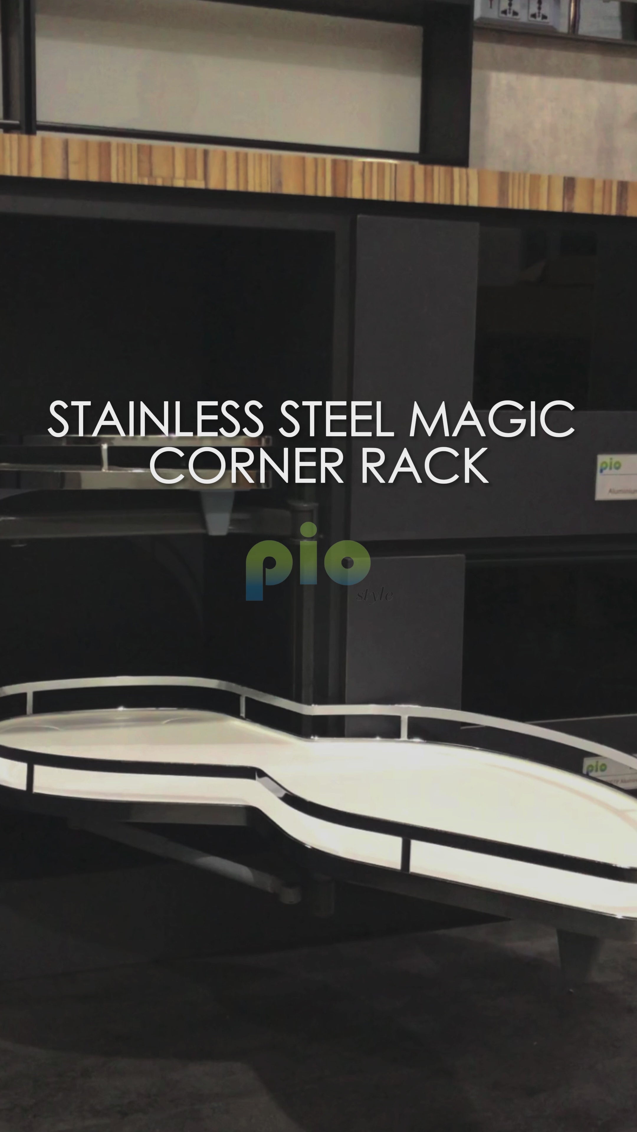 FD8009 Stainless Steel Magic Corner Rack – Pio Style