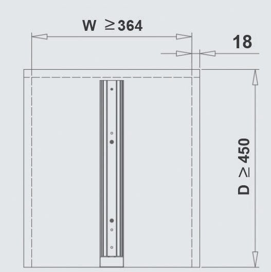 FE9003 Pull Out Hanging Rod – Pio Style